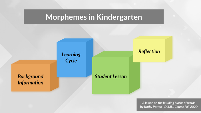 Morphology - Word Building Blocks by Katherine Patton on Prezi