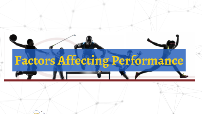 Factors Affecting Performance & Principles of Training by James Manning ...