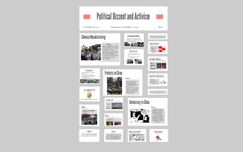 POLITICAL DISSENT AND ACTIVISM by Allie Lipshutz on Prezi