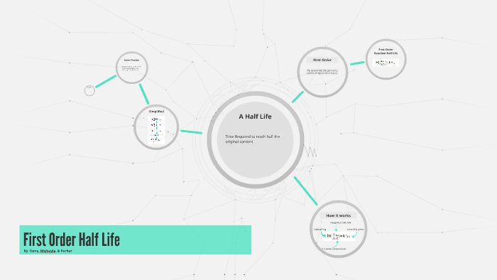 First Order Half Life by Dane A on Prezi