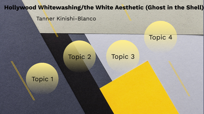 Ghost in the Shell (Whitewashing in Hollywood) by Veronica Blanco on Prezi
