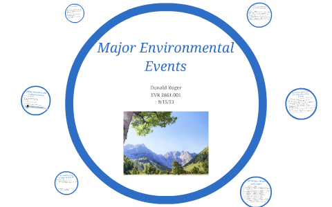 Major Environmental Events by Don Ruger on Prezi