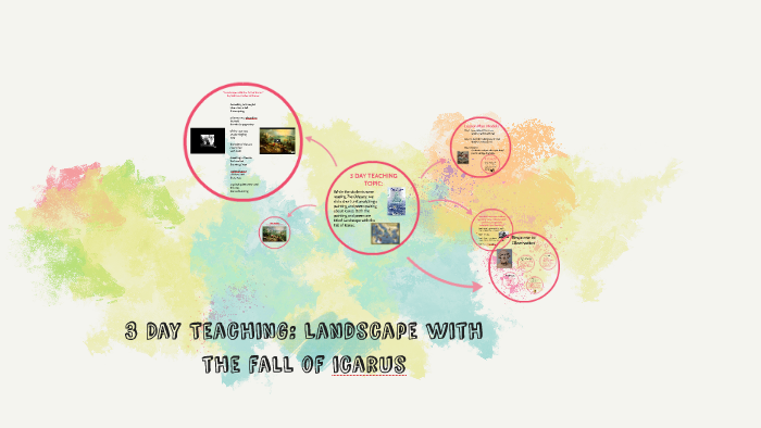 3 Day Teaching: Landscape with the fall of icarus by Angelle Copenhaver ...