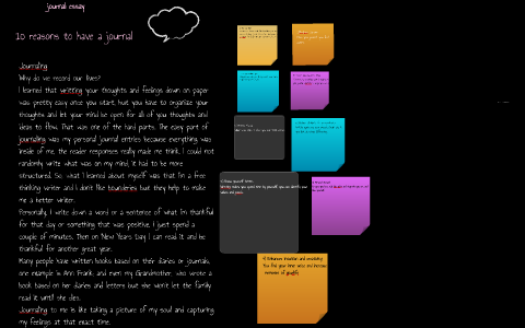 10 reasons to keep a journal by john ramirez on Prezi