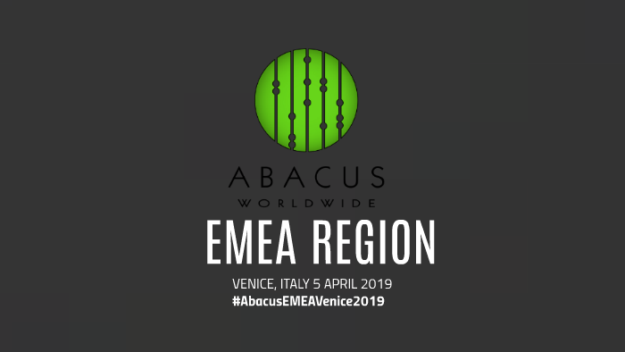 2019 Abacus EMEA Meeting Venice by Julio Gabay on Prezi