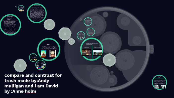 compare and contrast for trash made by:andy mulligan and i a by isaac ...