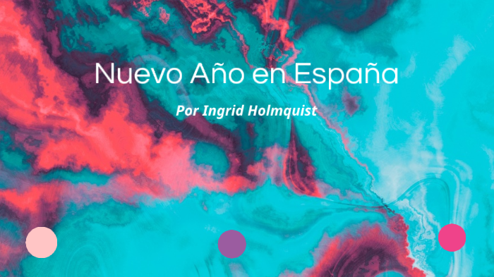 Nuevo Año en España by Ingrid Holmquist on Prezi