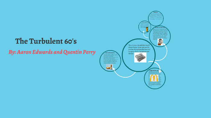 The Turbulent 60s by Aaron Edwards