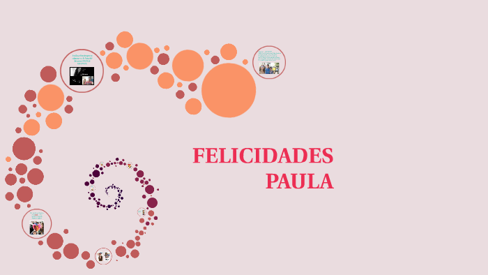 FELICIDADES PAULA by Juanito Ferrando on Prezi