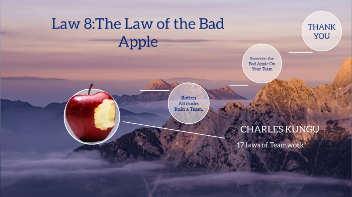 LAW OF THE BAD APPLE by gloria ireri on Prezi