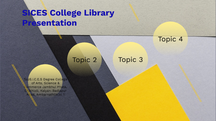 SICES Deree College Library by Sangharsh Gajbe on Prezi