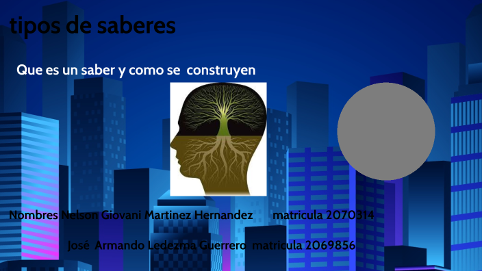 tipos de saberes by Jesus Rmz on Prezi