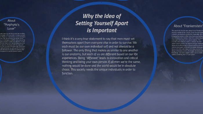 The Idea of Setting Yourself Apart by Hope Fliedner on Prezi
