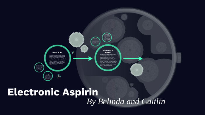 Electronic Aspirin by Caitlin Yu on Prezi
