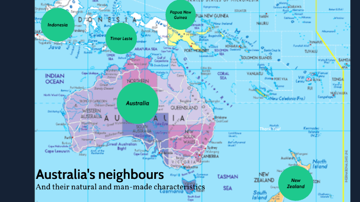 Australia's Neighbouring Countries by Holly Kamarudin on Prezi