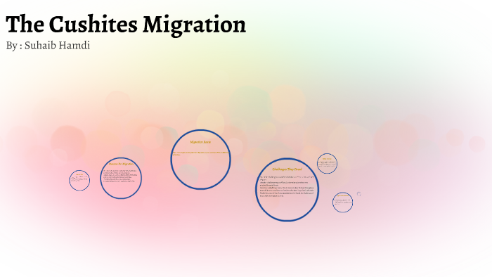 THE CUSHITES MIGRATION by Suhaib Hamdi on Prezi