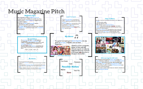 Music Magazine Pitch by Lisa Adams
