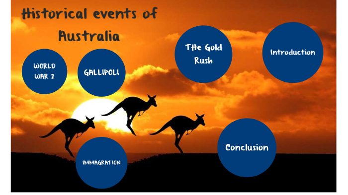 Historical events of Australia by roxana skidmore on Prezi