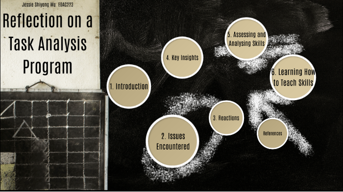 Reflection on task analysis program by Jessie Shiyong Wu on Prezi