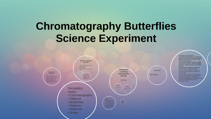 Chromatography Butterflies Science Experiment by atzin rodriguez on Prezi