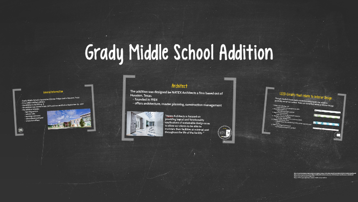 Grady Middle School Addition by Allison Lane on Prezi