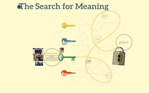 The Search for Meaning by on Prezi