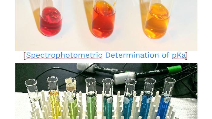 Spectrophotometric Determination of pKa by Brandon Walker on Prezi