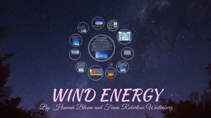 WIND ENERGY by Hannah Bloom