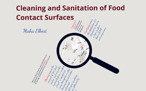 Cleaning and Sanitation of Food Contact Surface by maha elkest on Prezi