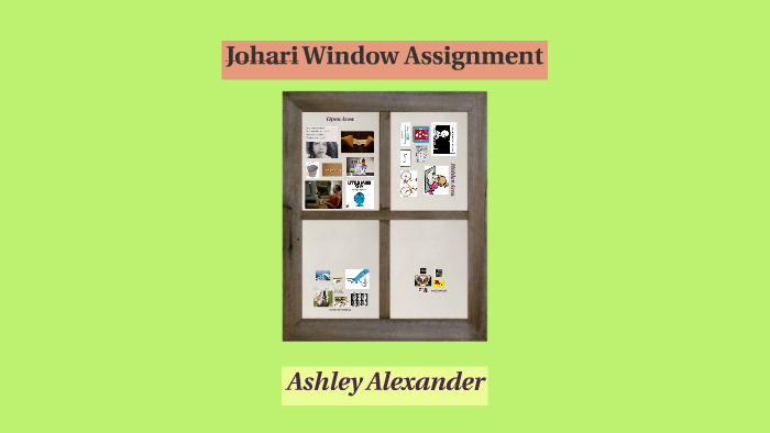 Johari Window Assignment by Ashley Alexander on Prezi