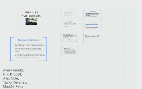 1994-'95 MLB Lockout by Eric Brodell on Prezi