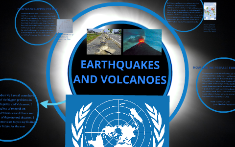 EARTHQUAKES AND VOLCANOES by Jamie Chambers