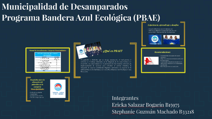 Programa Bandera Azul Ecológica (PBAE) by Sthef Guzmán