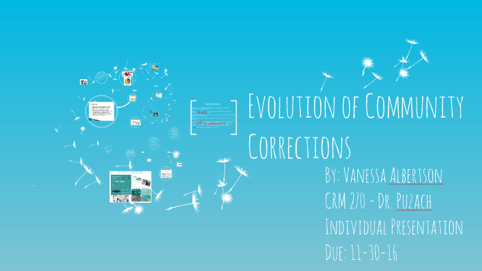Evolution of Community Corrections by Vanessa Albertson