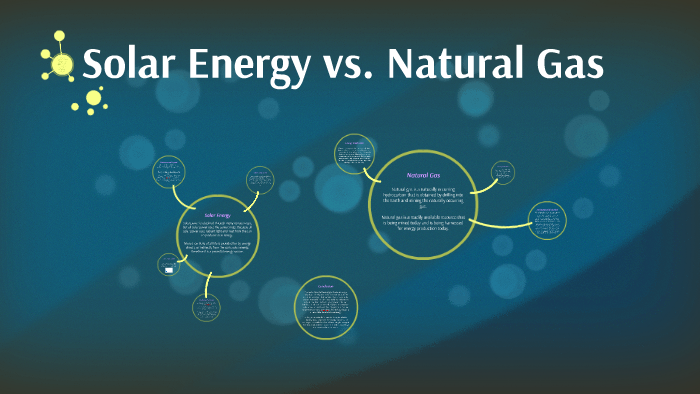 Solar Energy vs. Natural Gas by Michaela Stutts on Prezi