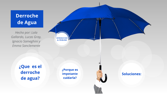 Derroche de agua by EAM Primero on Prezi