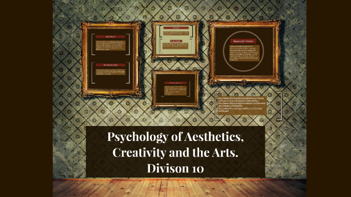 Psychology of Aesthetics, Creativity and the Arts. by Ryan Patterson on ...