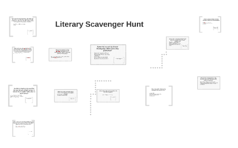 Literary Scavenger Hunt by Karla Chavez on Prezi