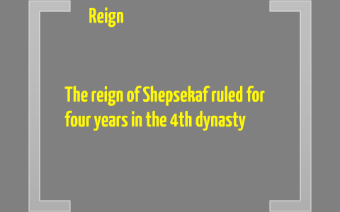 A Pharaoh of the 4th dynasty: Shepsekaf by Evan Mendela on Prezi