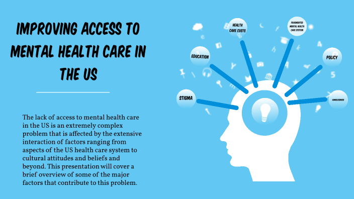 Access to Mental Health Care in America by Shelby Weathers on Prezi
