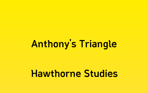 Anthony's Triangle by Dwayne Almeida on Prezi