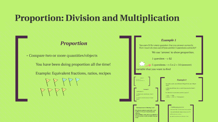 Proportion: Division and Multiplication by Pauline Seow on Prezi