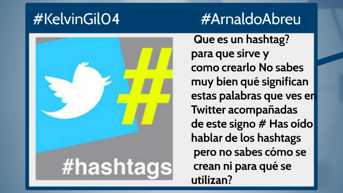 Que es un hashtag, para que sirve y como crearlo by Kelvin Mercedes Gil on Prezi