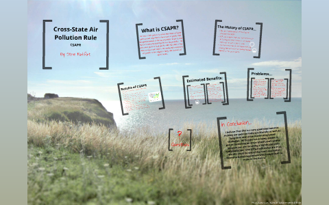 Cross-State Air Pollution Rule (CSAPR) by Steve Markfort