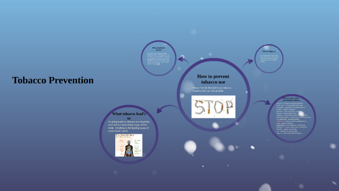 How prevent tobaco use by Joseph Borst on Prezi