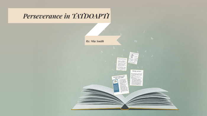 Perseverance in The Absolutely True Diary of A Part-Time Indian by Mia ...