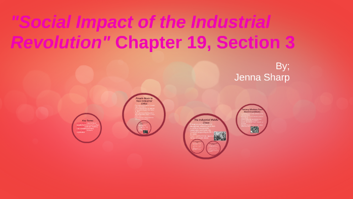"Social Impact of the Industrial Revolution" Chapter 19, Sec by Jenna ...
