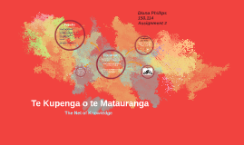 Te Kupenga o te Matauranga by Diana Phillips on Prezi