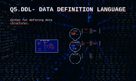 DDL- DATA DEFINITION LANGUAGE by Nina K on Prezi