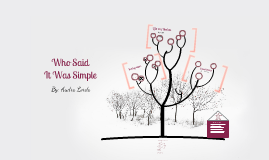 Who Said It Was Simple by Hannah Coombs on Prezi